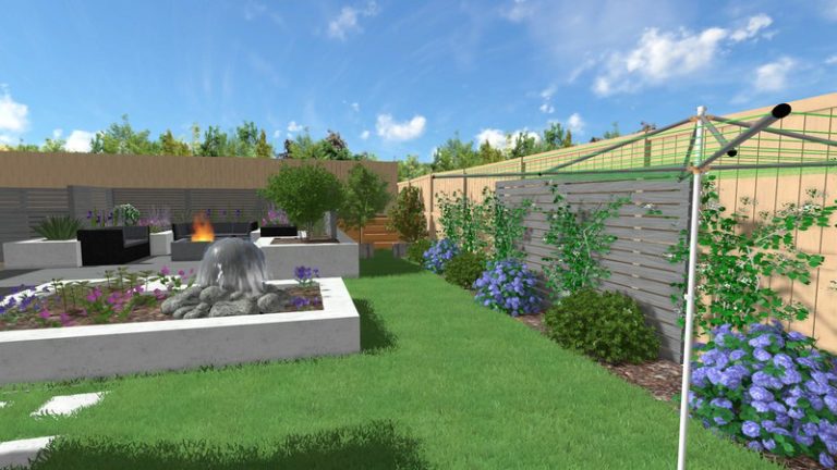 3D Design Simulation 3rd Project-2 - New English Living Landscape ...